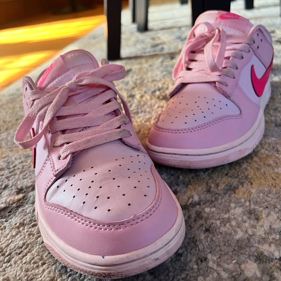 Nike | Shoes | Triple Pink Nike Dunks | Poshmark